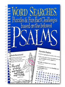 Word Searches, Puzzles & Fun Facts Based on the Beloved Psalms | Shop ...