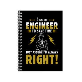 I Am An Engineer 3 Notebook Engineer Gift Idea A5 Notepad 139 | Shop ...