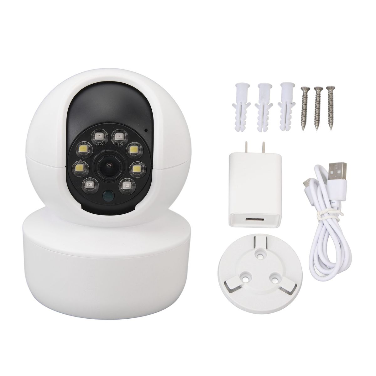 1080P WiFi Baby Monitor 360 Panoramic Night Vision US Plug | Shop Today ...