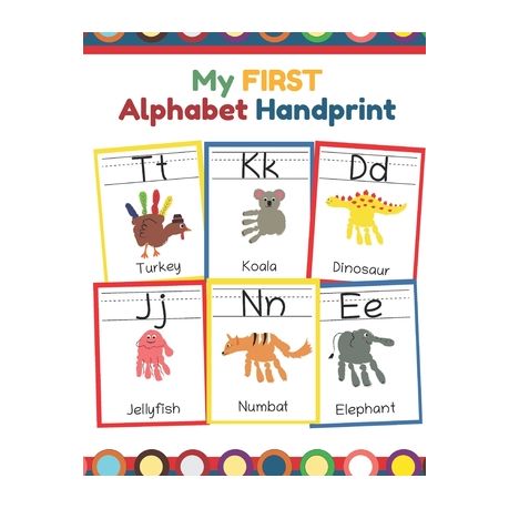 My First Alphabet Handprint: ABC Animal Handprint End Of, 48% OFF