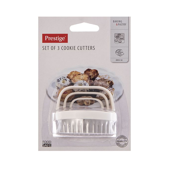 Prestige Stainless Steel Round Biscuit Cutters | Shop Today. Get it ...
