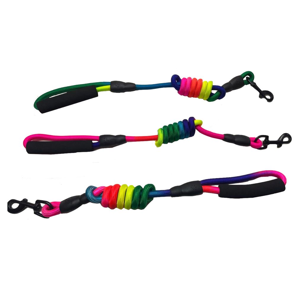 Pets Dogs Leash Nylon Detachable Tripple Lead Set of 3 (50cm) - Special ...