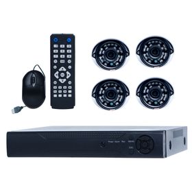 Full CCTV Security Recording System - 4 Channel/Cameras | Shop Today ...