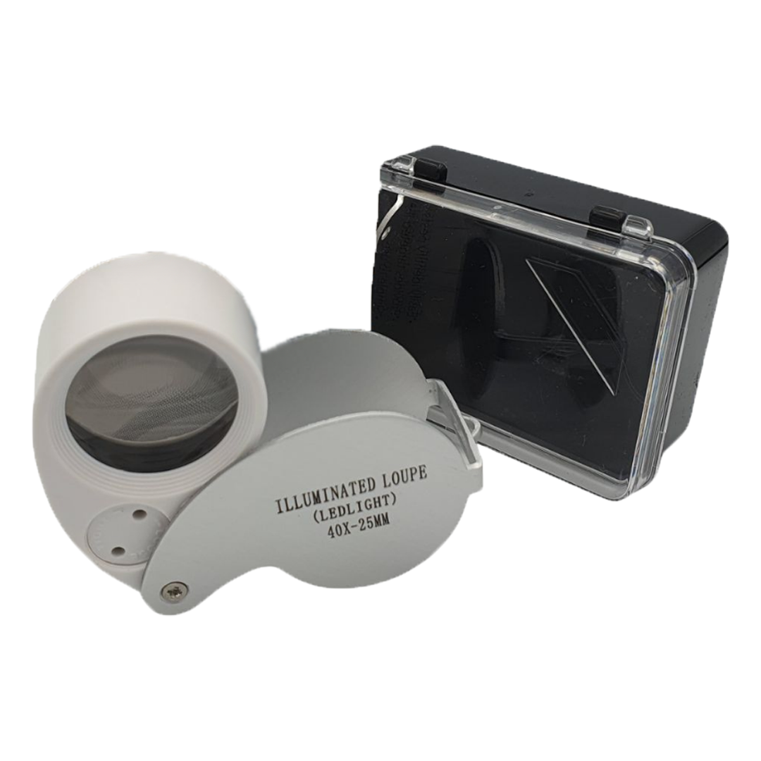 Essentials Illuminated Magnifier Loupe (40X) | Shop Today. Get it ...