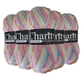 Elle Wool - Charity Double Knit Yarn (5 x 100g pack) - Four Seasons ...