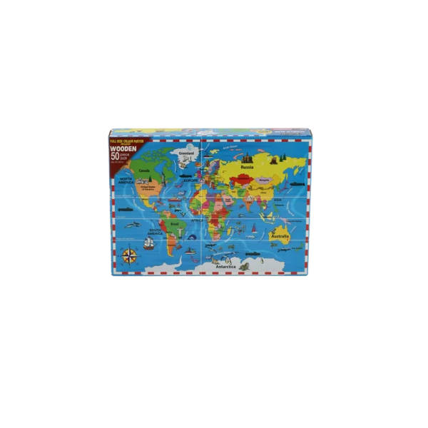 Wooden World Map Puzzle | Shop Today. Get it Tomorrow! | takealot.com