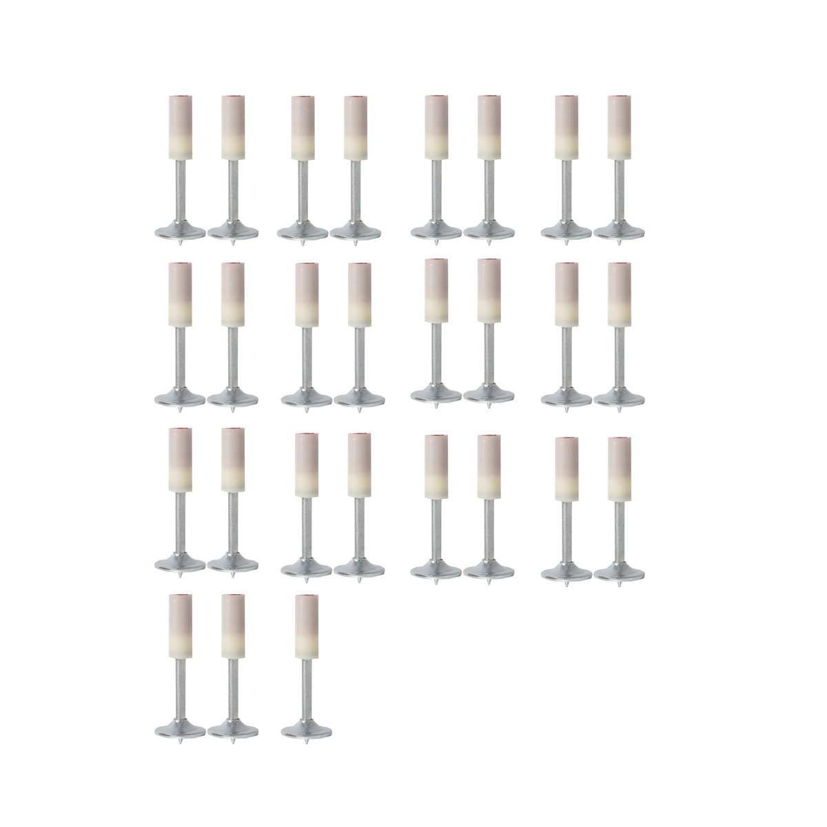 Set Of Mini 27 Integrated Fire Protection Disc Nails | Shop Today. Get ...