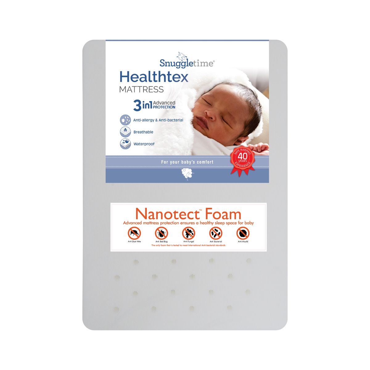 Snuggletime Healthtex Mattress - Standard Camp Cot | Shop Today. Get it ...