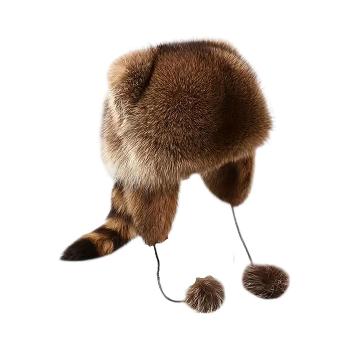 Plush Animal Themed Hat with Tail | Shop Today. Get it Tomorrow ...