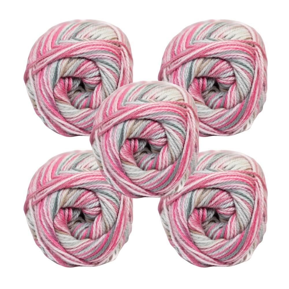 Charity DK Print 100 % Acrylic Yarn (5 x 100g) | Shop Today. Get it ...