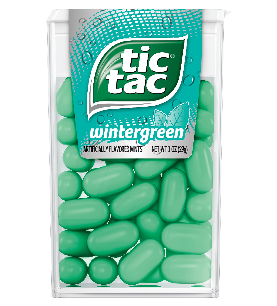 Tic Tac, Wintergreen Mint Flavored Breath Mints On-the-Go Refreshment ...