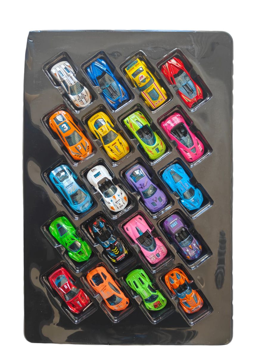 Alloy Racing Car 1:64 Scale Birthday Gift Set Toys Pretend Play Cars ...