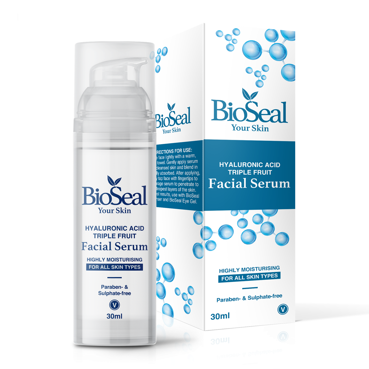 BioSeal Hyaluronic Acid Triple Fruit Facial Serum - 30ml | Shop Today ...