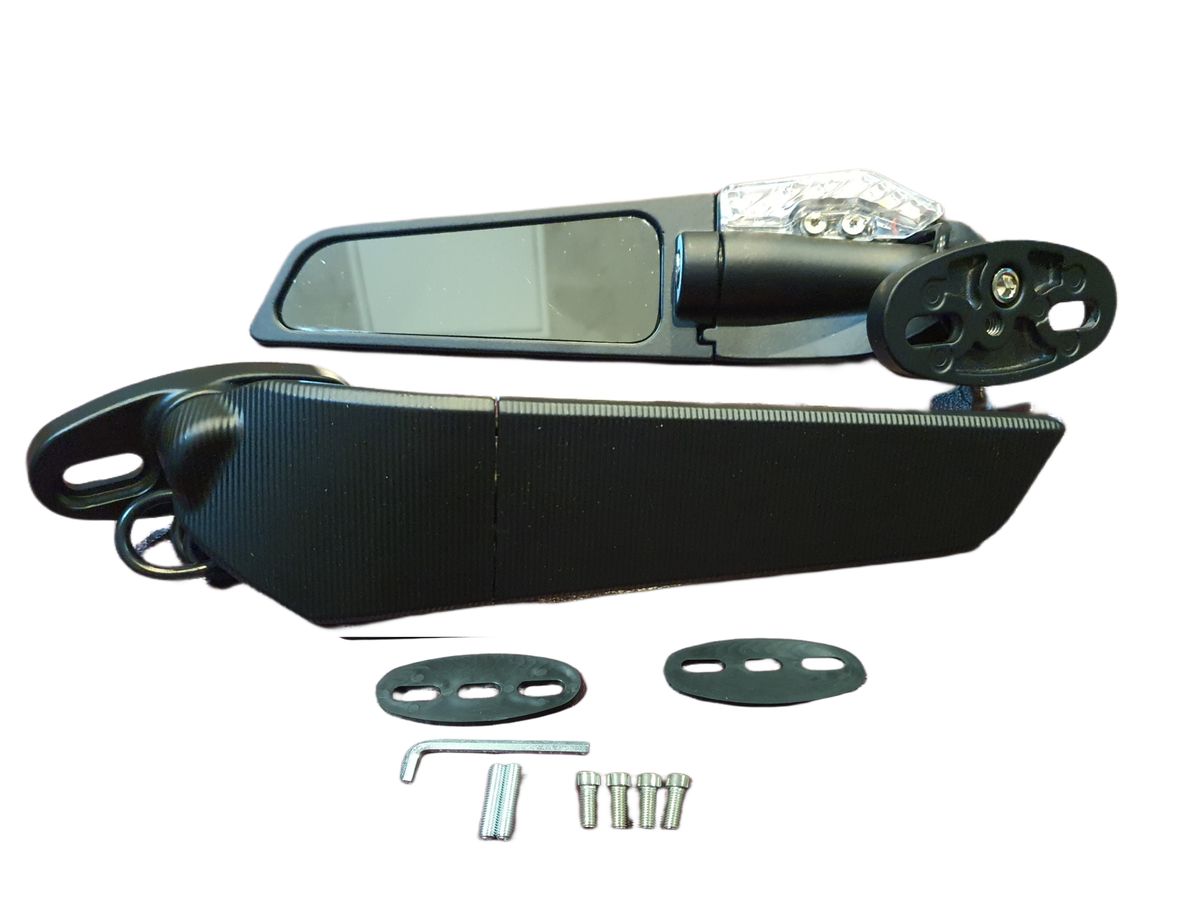 Universal Wing Mirrors With LED Indicators - Small Set | Shop Today ...