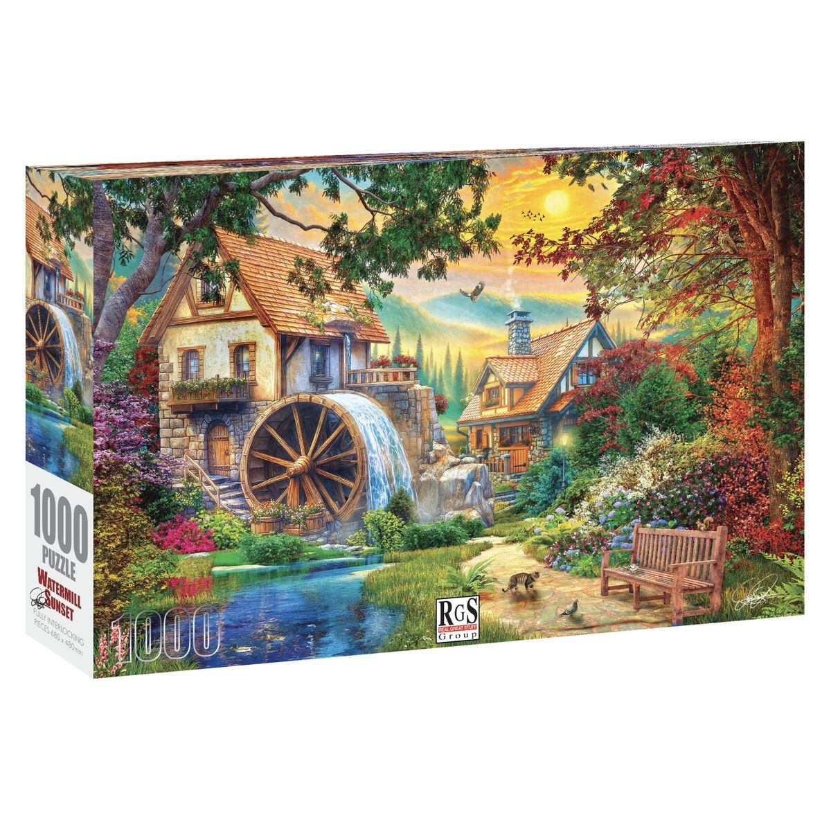 RGS Group Watermill Sunset Jigsaw Puzzle - 1000 Piece | Shop Today. Get ...