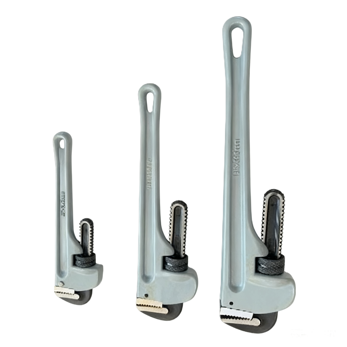 3 Piece Aluminum Pipe Plumbing Wrench Set - 10cm, 14cm, 18cm | Shop ...