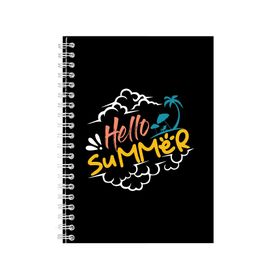 Hello Summer 3 Notebook Summer Gift Idea A5 Notepad 150 | Shop Today ...