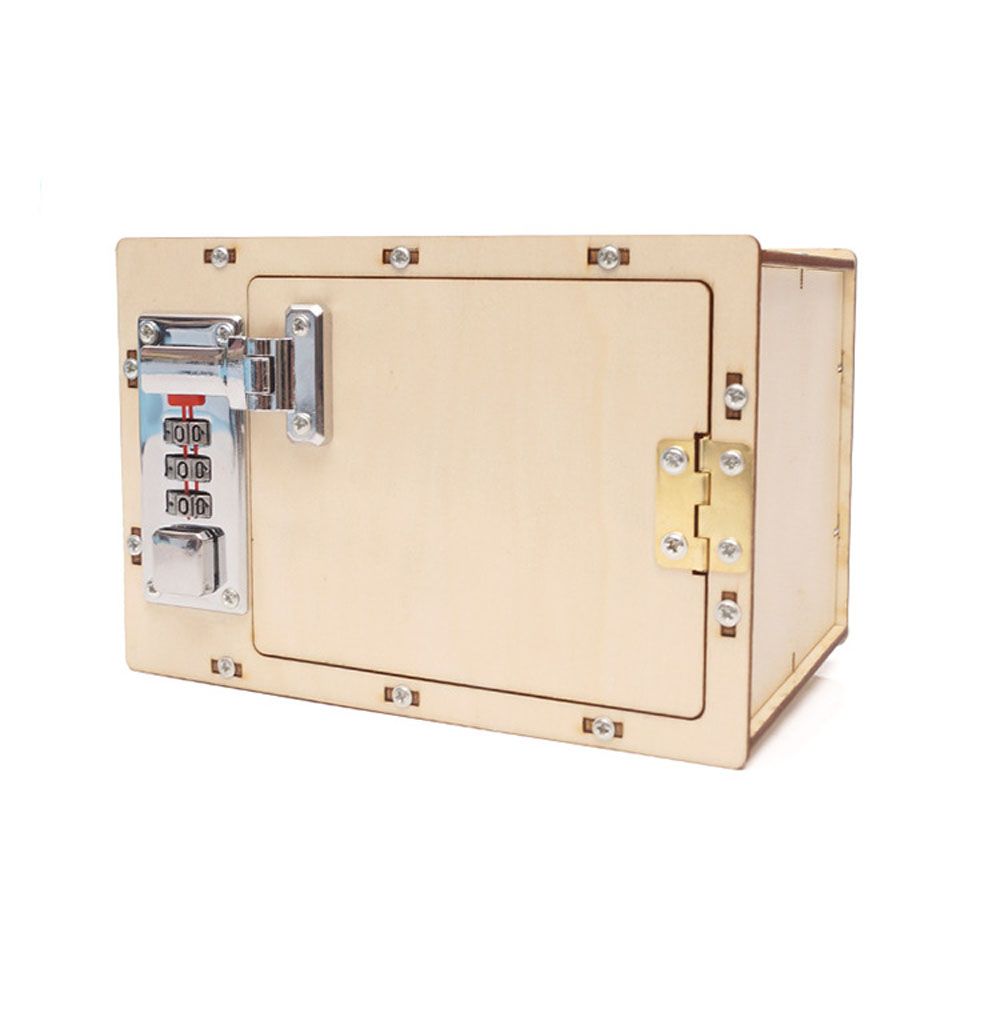 Children DIY Password Box STEM Wooden Puzzle Educational Toys | Shop ...