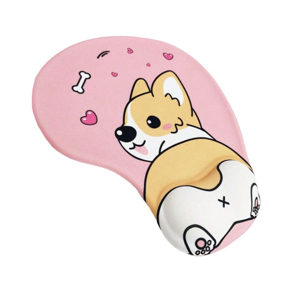 Dog Mouse Pad With 3D Silicone Wrist Support | Shop Today. Get it ...