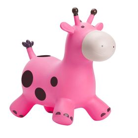 Inflatable Giraffe Bouncy Horse Hopper for Toddlers Ride on Hopping ...