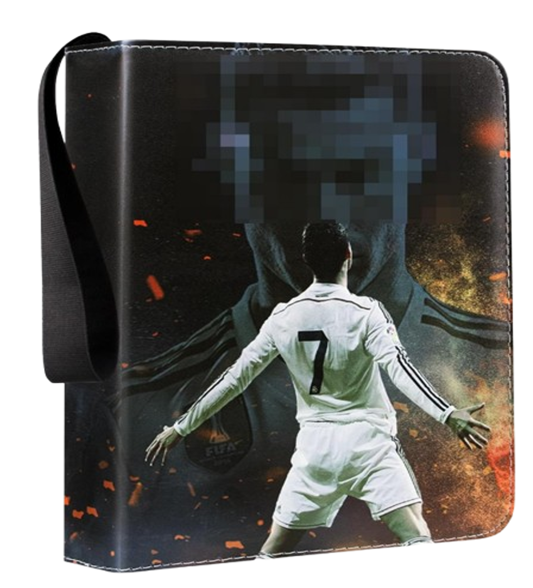 RONALDO CR7 - 400 Trading Card Ring Binder Folder | Shop Today. Get it ...