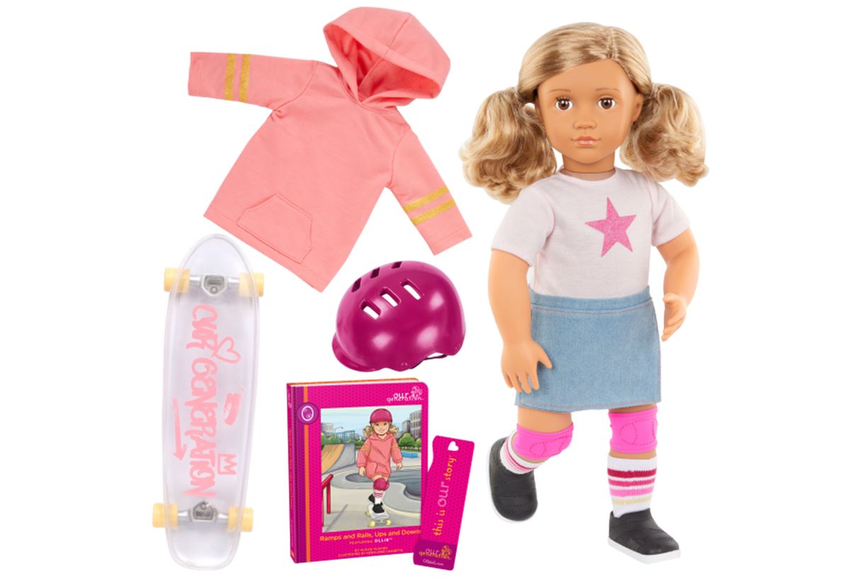 Our Generation Deluxe Doll Ollie Blonde 18 Doll Shop Today Get It