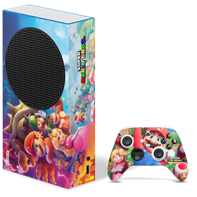 SkinNit Decal Sticker Skin For Xbox Series S: Super Mario Brothers ...
