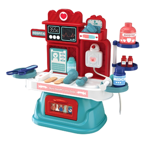 Mini Health Care Playset with Tools - Educational Medical Role-play Set ...