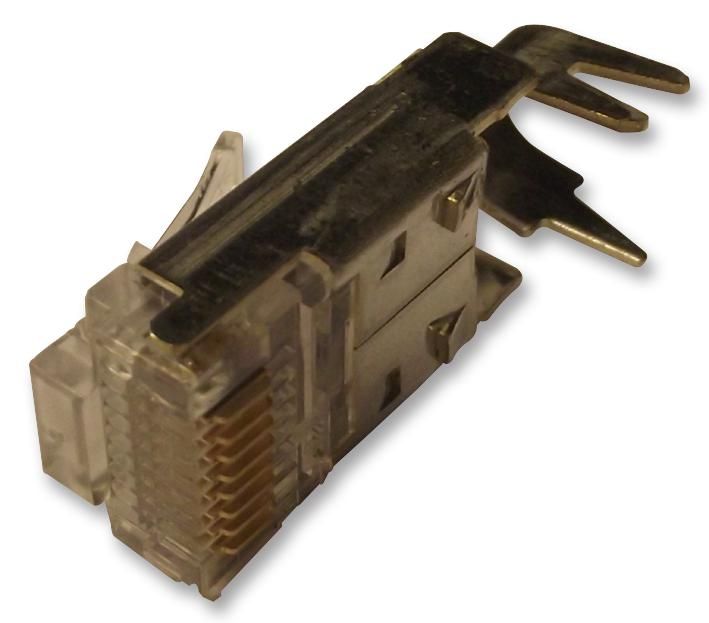 Hirose (TM21P-88P(21)) Modular Connector, RJ45 Plug, 1 x 1 (Port ...