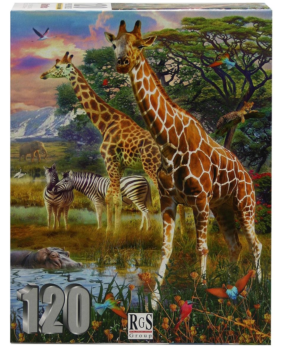 RGS Group Giraffes 120 piece jigsaw puzzle | Shop Today. Get it ...
