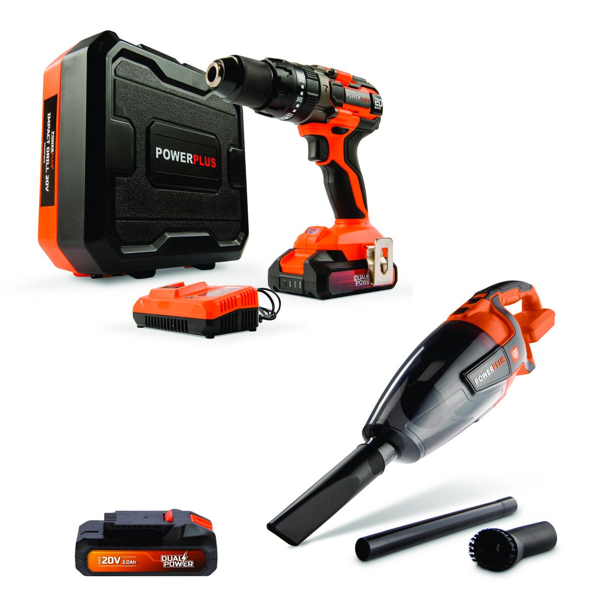 Power Plus - Drill Pack + Vacuum - Combo Deal | Shop Today. Get it ...