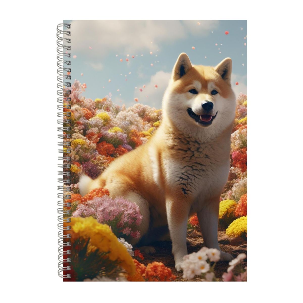 3D AKITA DOG Notebook Dog Gift Idea A4 Notepad Pad 102 | Shop Today ...
