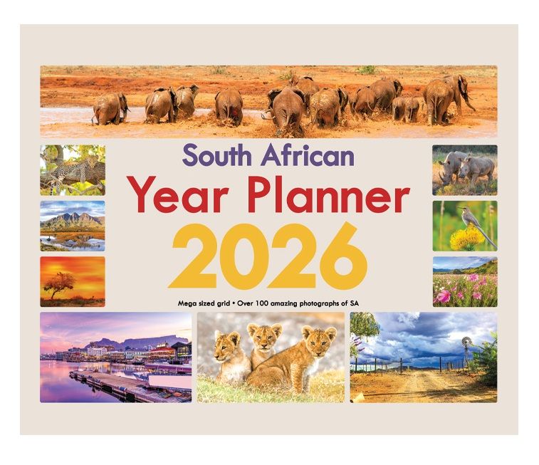 South African Year Planner - A4 Wall Calendar 2026 | Shop Today. Get it ...