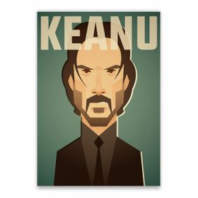 Keanu Cartoon Poster - A1 | Shop Today. Get it Tomorrow! | takealot.com