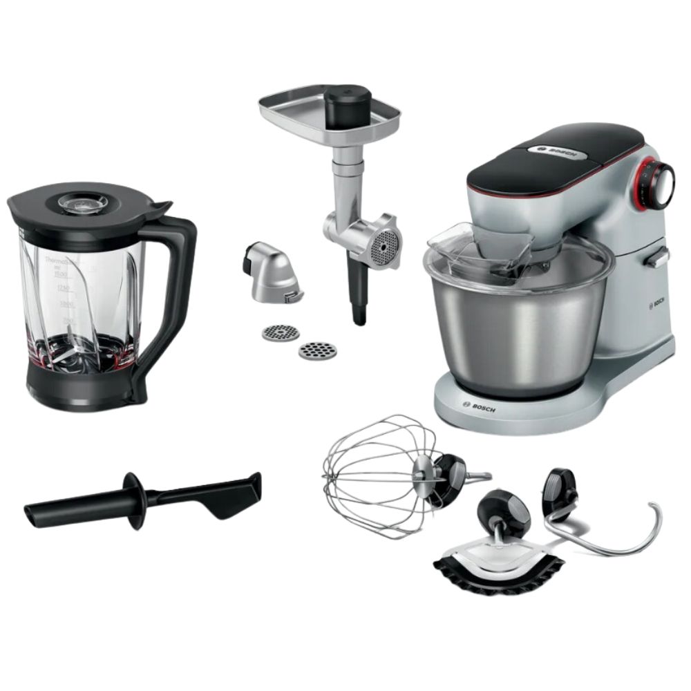 Bosch - Series 8 Kitchen Machine OptiMUM 1400W Gaggenau Silver & Black ...