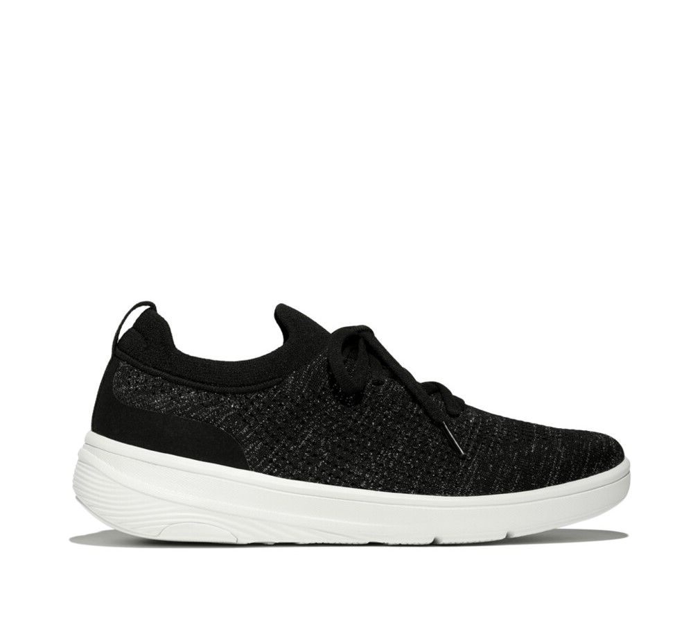 FitFlop Super-Q Knit Slip-On Laced Sneakers | Shop Today. Get it ...