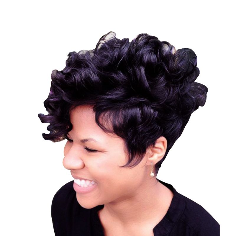 Asymmetrical Side Bang Hair Wig | Shop Today. Get it Tomorrow ...