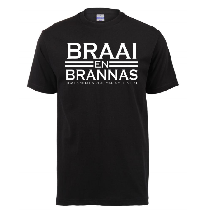 Black Casual Braai T-Shirt | Shop Today. Get it Tomorrow! | takealot.com