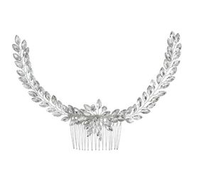Olive Tree - Crystal Styled Hair Comb 03 - Bridal / Formal Event | Shop ...