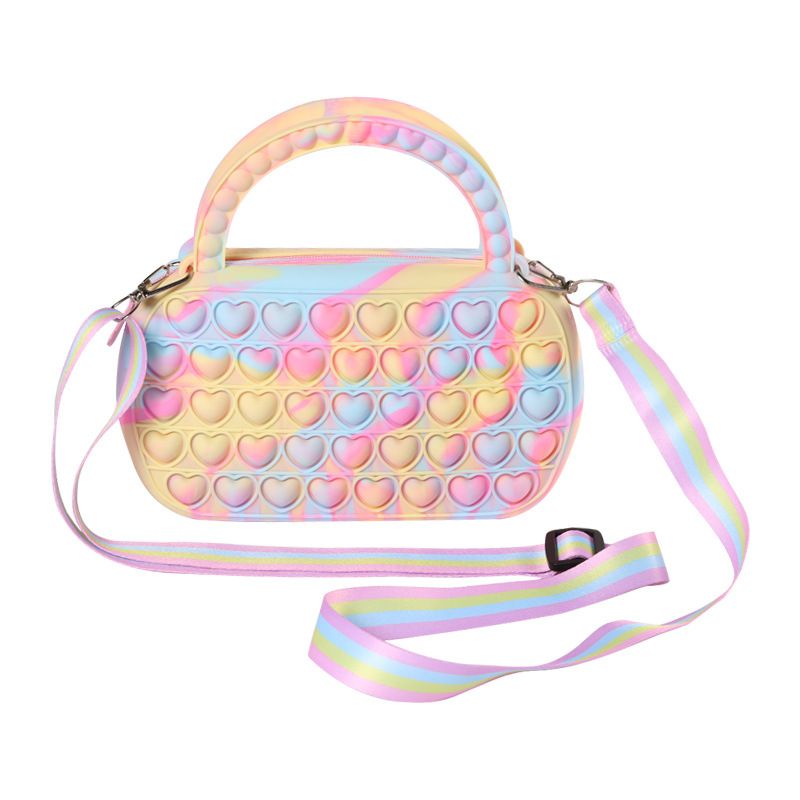Pop It Bag Fidget Bag Pop Purse for Girl and Women Pop Bag Toy Best ...
