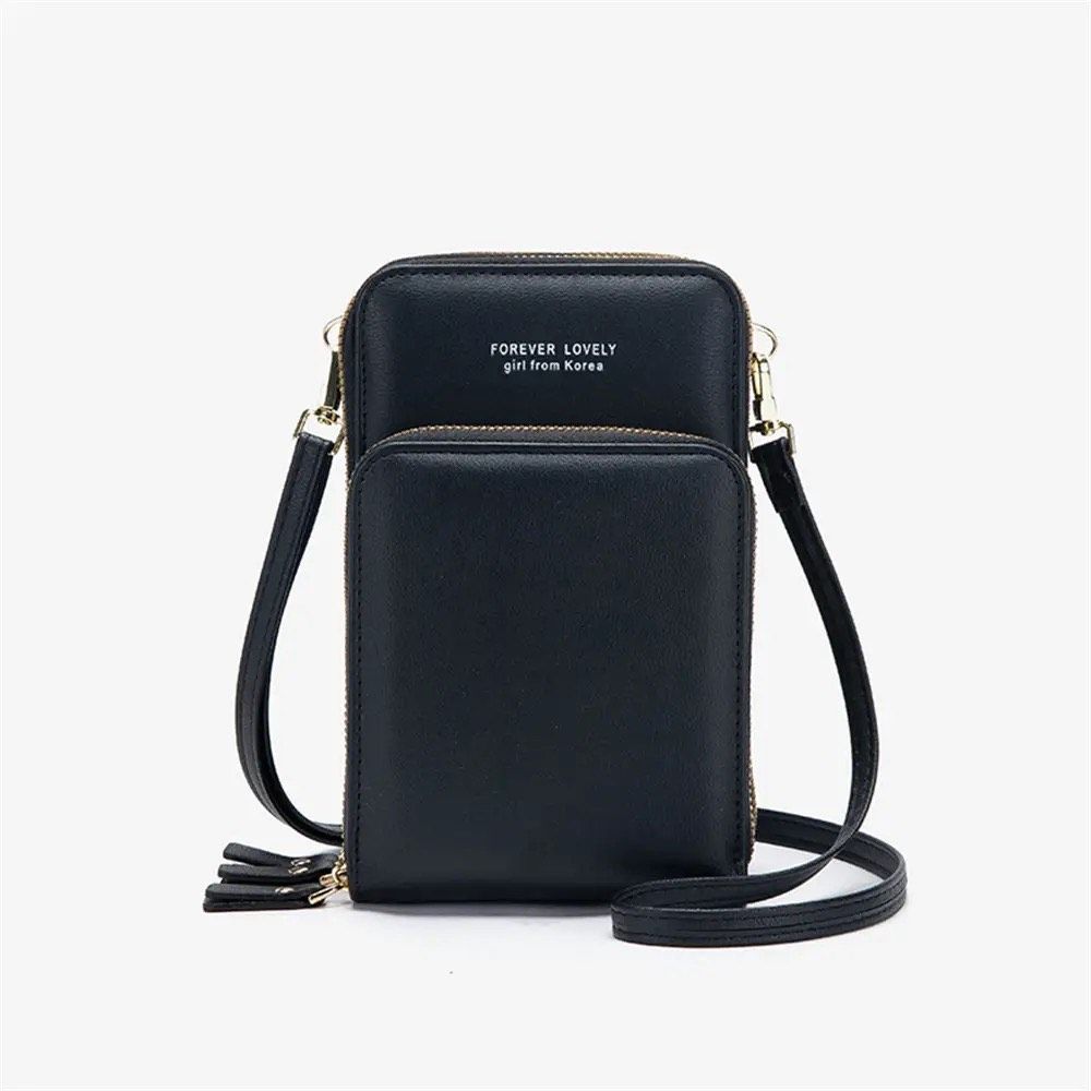 Women's Mini Leather Crossbody Phone Shoulder Strap Wallet Sling Bag ...