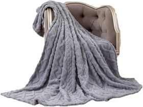 Lightweight Throw Over Sofa Bed Jacquard Graphic Blanket | Shop Today ...