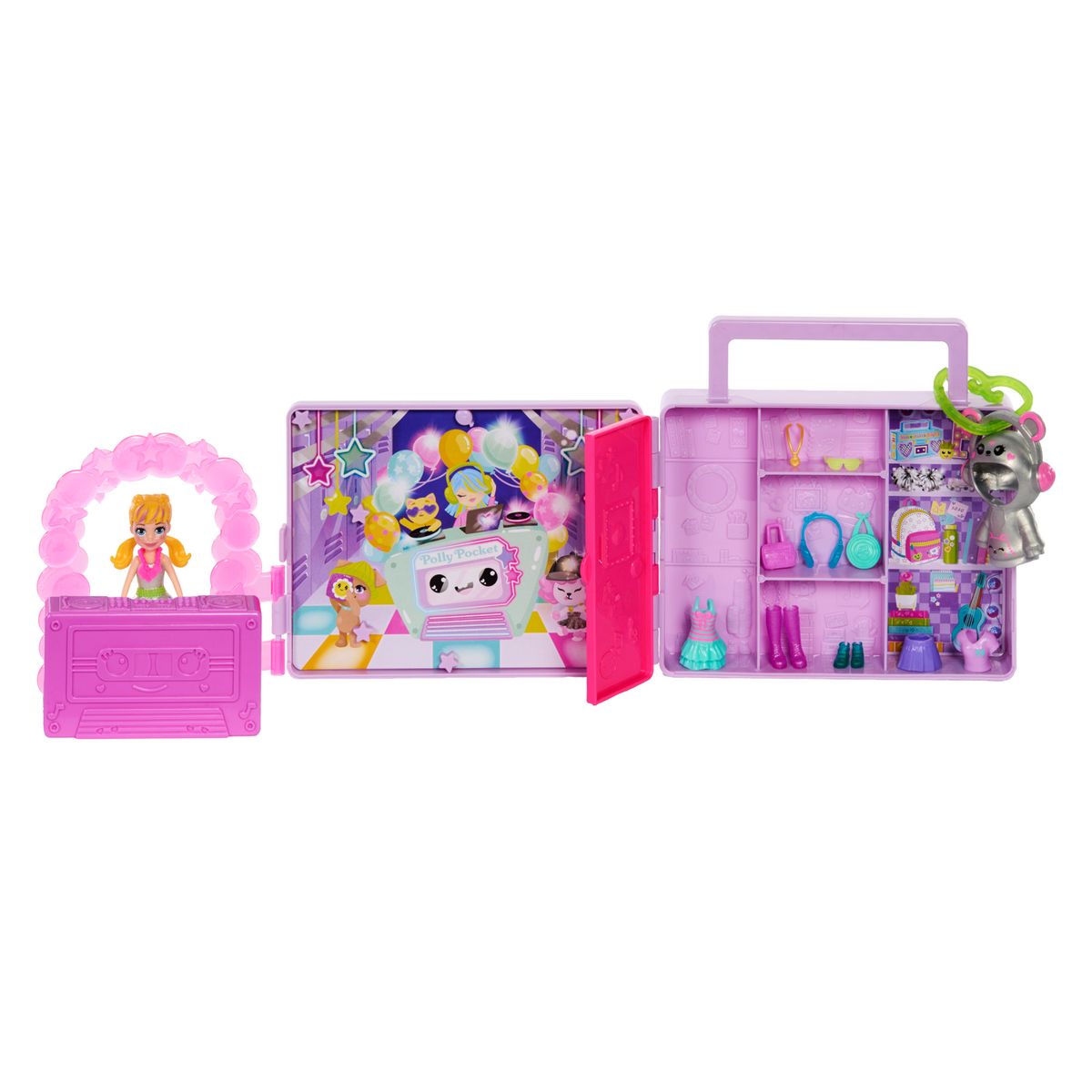 Polly Pocket Disco Dance Fashion Reveal Doll and Playset | Shop Today ...