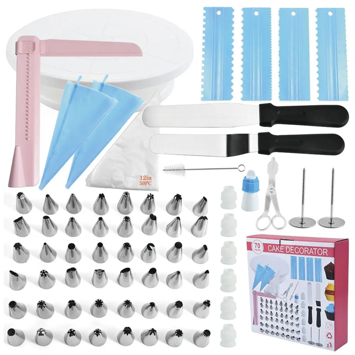 Cake Decorating Tip Sets - 70 Piece | Shop Today. Get it Tomorrow ...