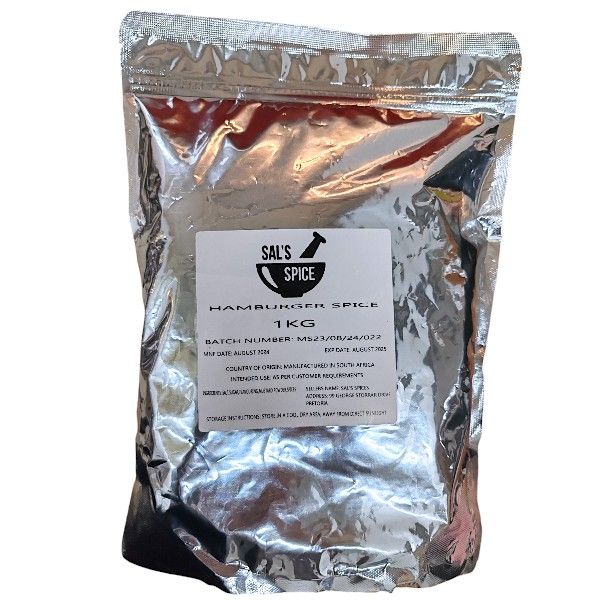 Sal's Spice Hamburger Spice - 1kg | Shop Today. Get it Tomorrow ...