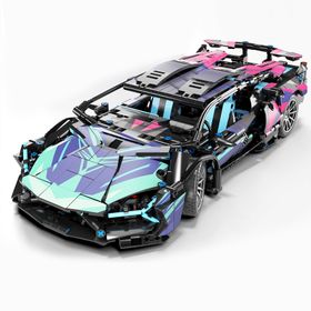 1314 Pieces Cyberpunk Lamborghini 1:14 Scale Building Block Set | Shop ...