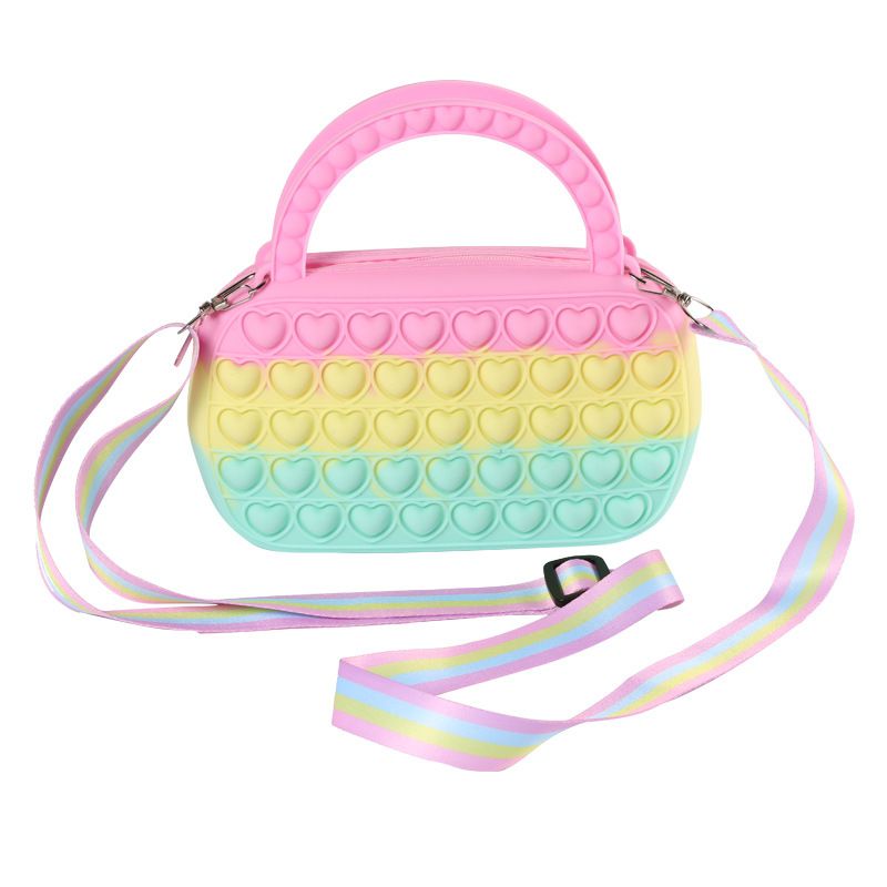 Pop It Bag Fidget Bag Pop Purse for Girl and Women Pop Bag Toy Best ...