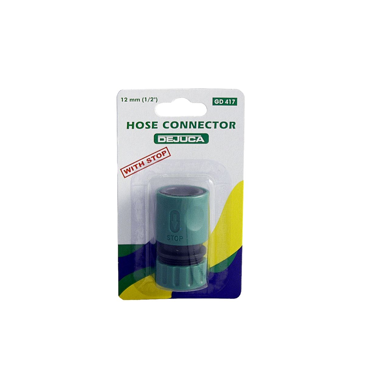 Dejuca Pvc Hose Connector With Stop 12mm 2 Pack Shop Today Get It Tomorrow