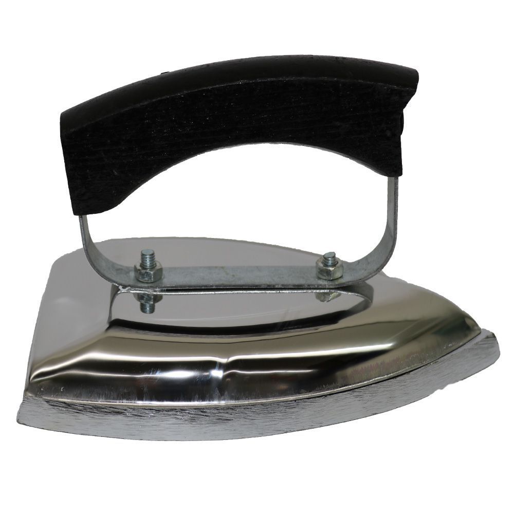 Sad Iron Chrome With Wood Handle For Loadshedding - No 303 | Shop Today ...