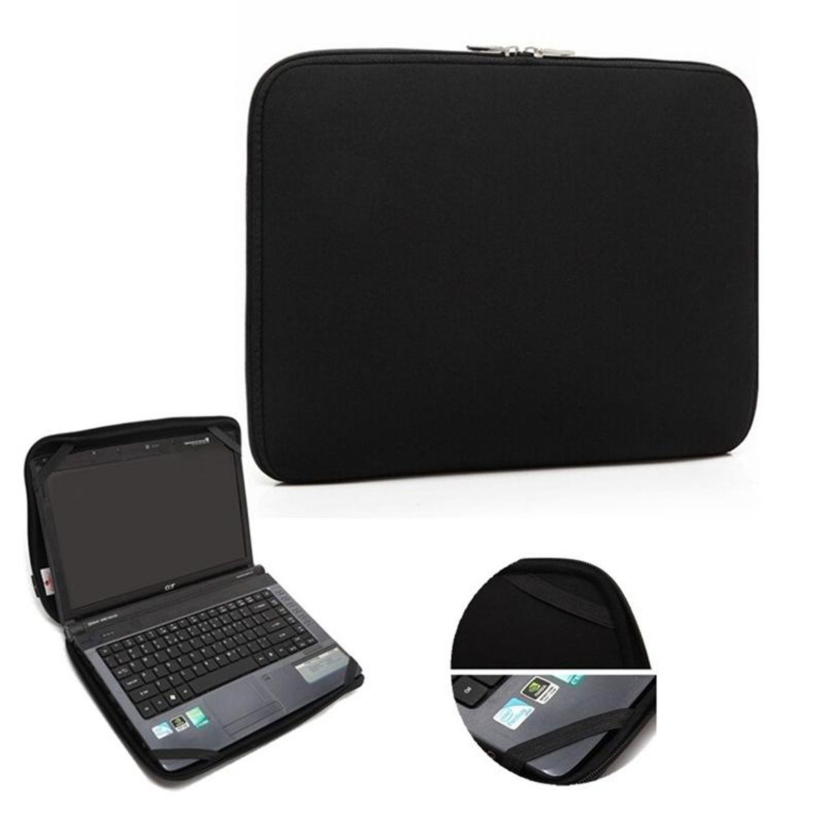 Tuff-Luv Work in Sleeve - 15.6" Laptops/Notebooks - Allows you to strap ...